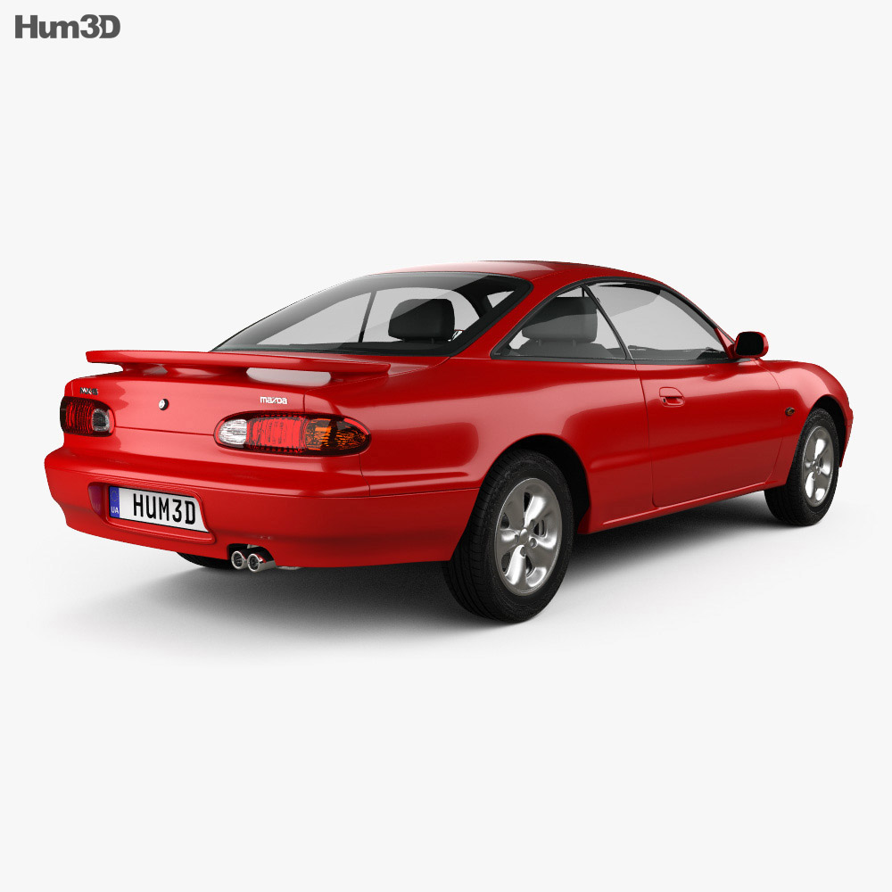 Mazda MX-6 1998 3D model - Download Sports car on 3DModels.org