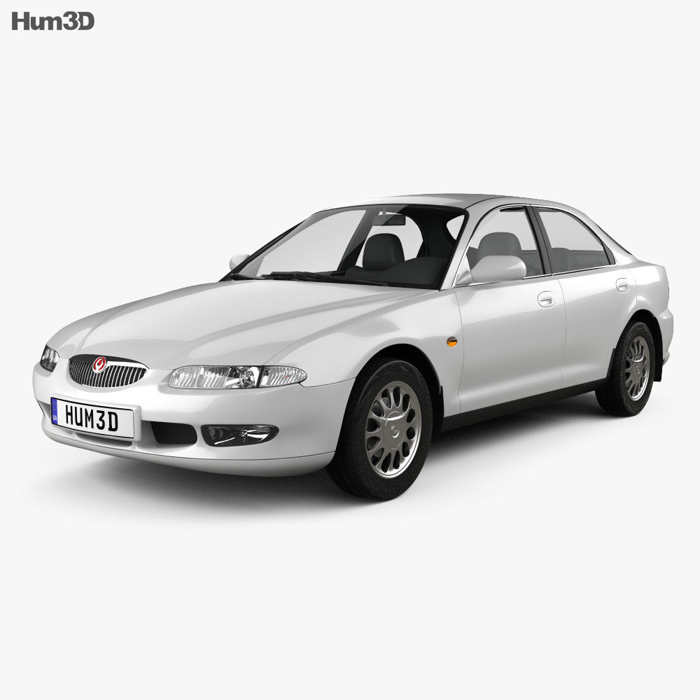 Mazda Xedos 6 (Eunos 500) 1999 3D model - Download Sedan on 3DModels.org