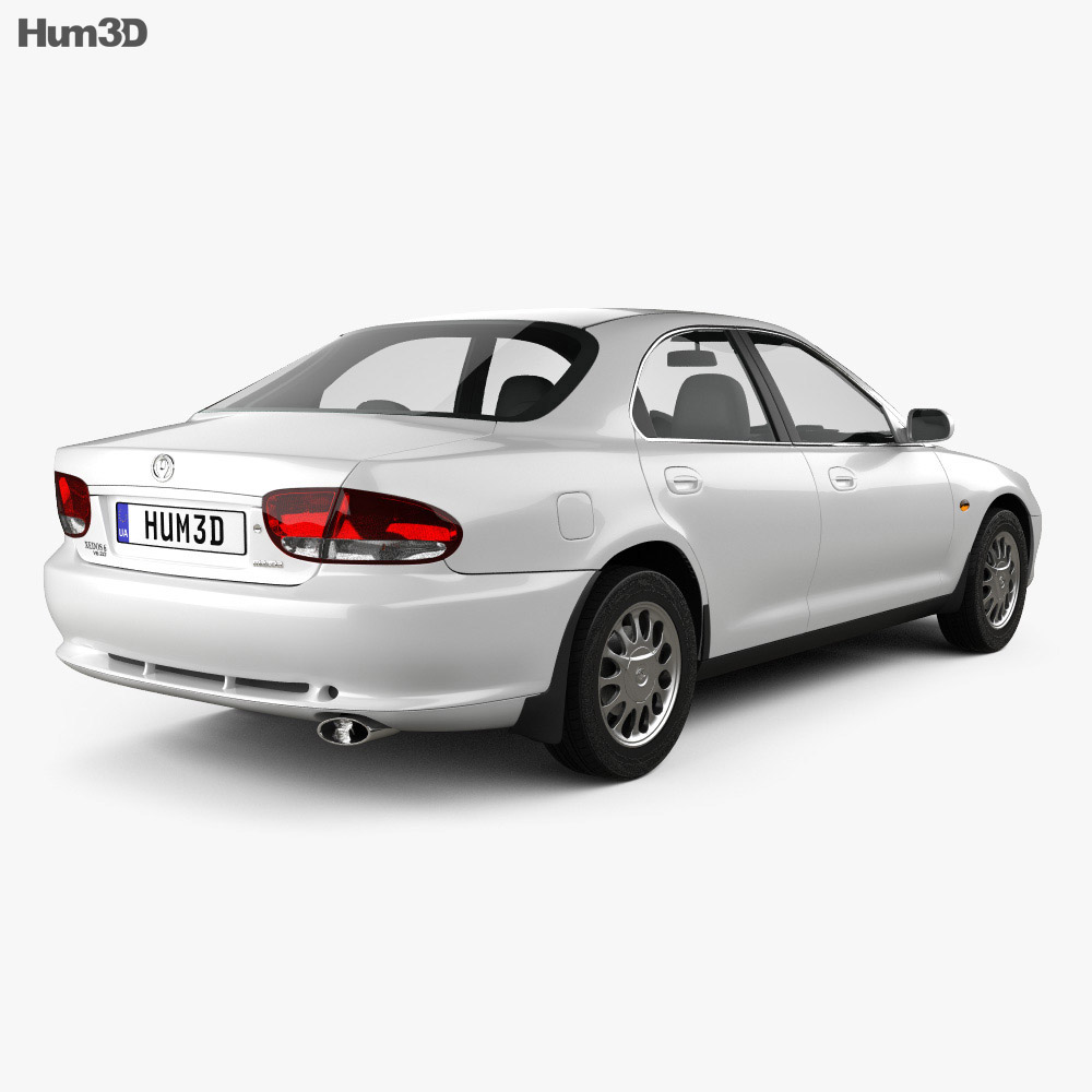 Mazda Xedos 6 (Eunos 500) 1999 3D model - Download Sedan on 3DModels.org
