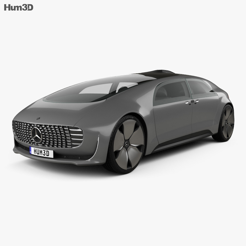 Mercedes-Benz F 015 2015 3D model - Download Sedan on 3DModels.org