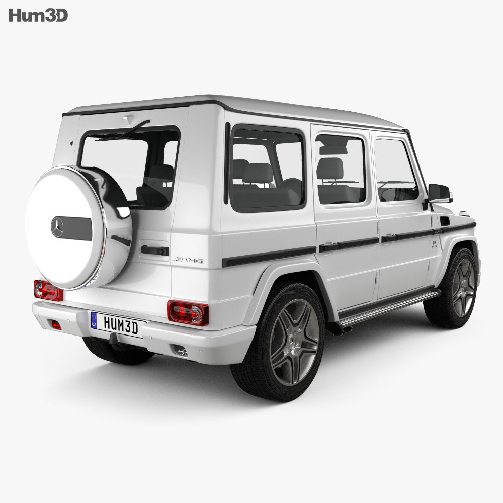 Mercedes-Benz G-class 65 AMG 2015 3D model - Download Crossover SUV on ...