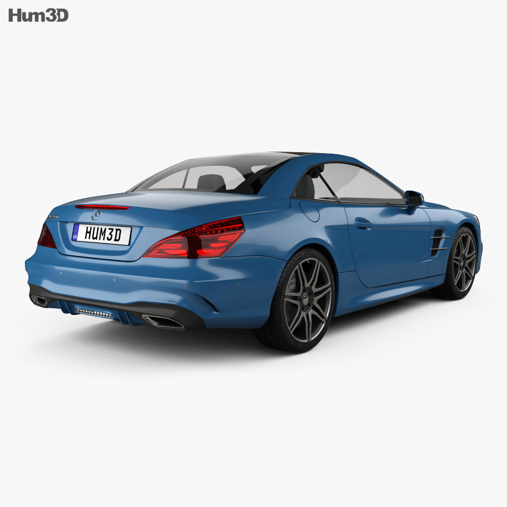 Mercedes-Benz SL-class (R231) 2018 3D model - Download Sports car on ...