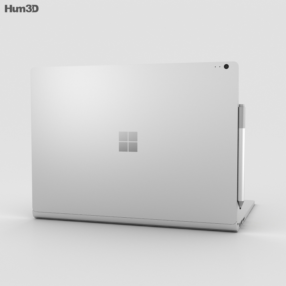 Microsoft Surface Book 2 13.5-inch 3D model - Download Tablet on ...