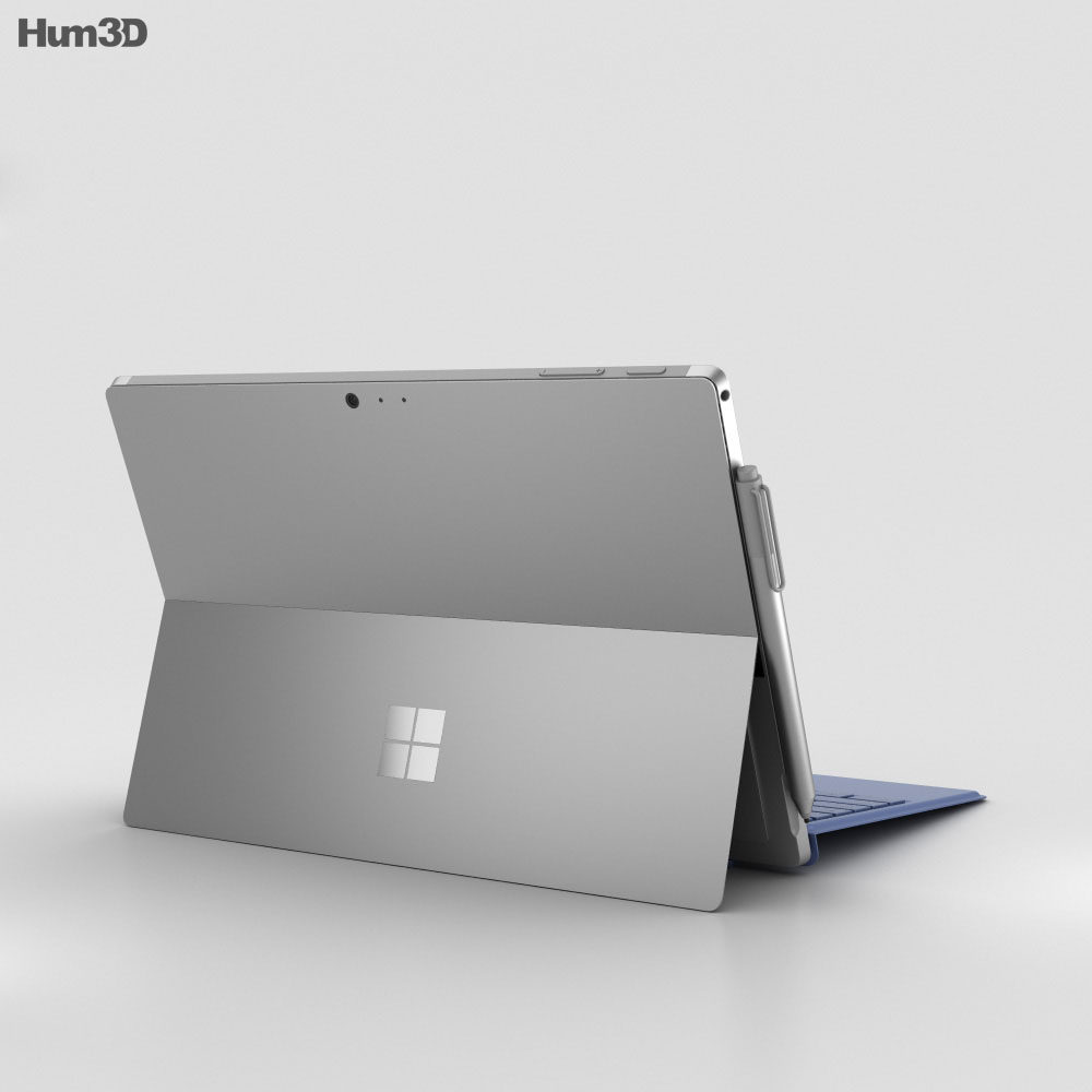 Microsoft Surface Pro 4 Azul Modelo 3D - Descargar Tableta on 3DModels.org