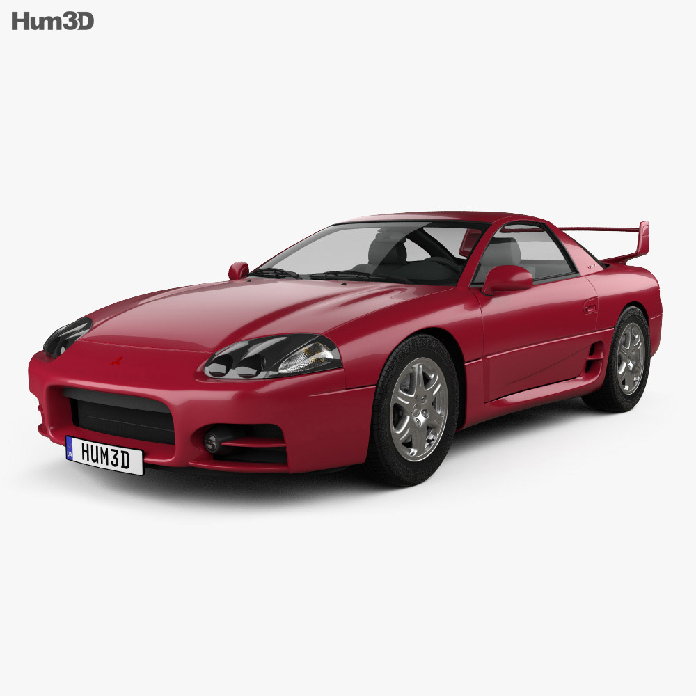 Mitsubishi 3000GT 2001 3D model - Download Sports car on 3DModels.org