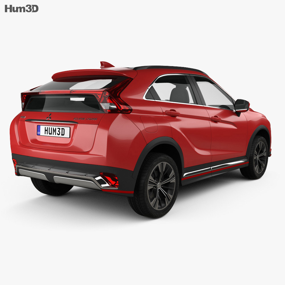 Mitsubishi Eclipse Cross 2020 3D model - Download Crossover SUV on ...