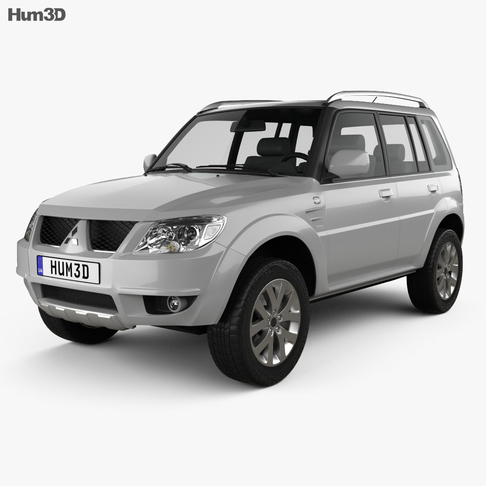 Mitsubishi Pajero TR4 2015 3D model - Download Crossover SUV on ...