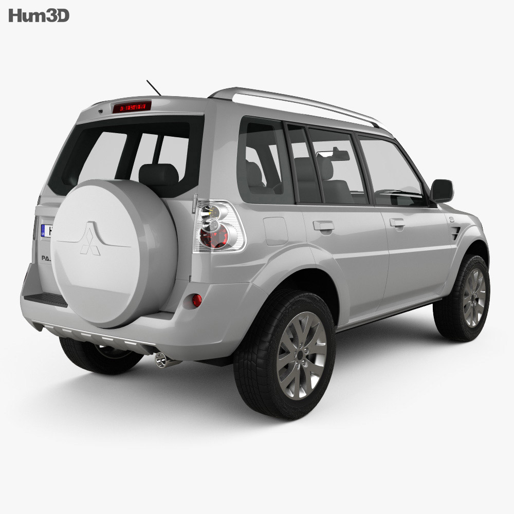 Mitsubishi Pajero TR4 2015 Modelo 3D - Baixar Crossover SUV no 3DModels.org