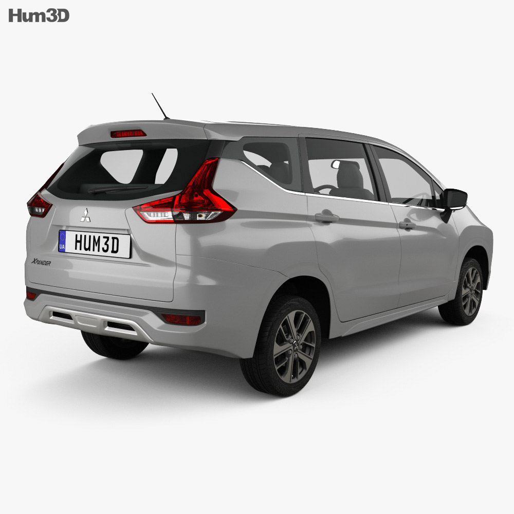 Mitsubishi Xpander 2019 3D model - Download Wagon car on 3DModels.org