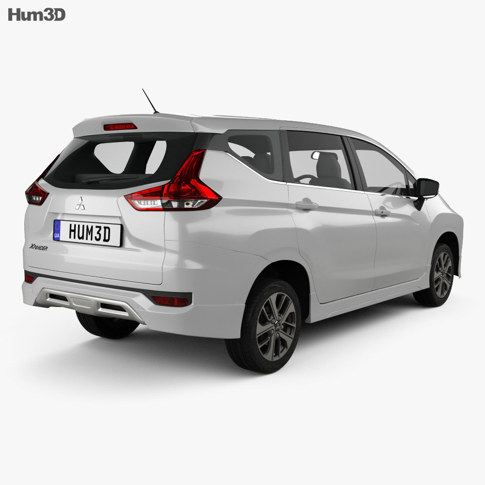 Mitsubishi Xpander Sport 2019 3D model - Download Wagon car on 3DModels.org