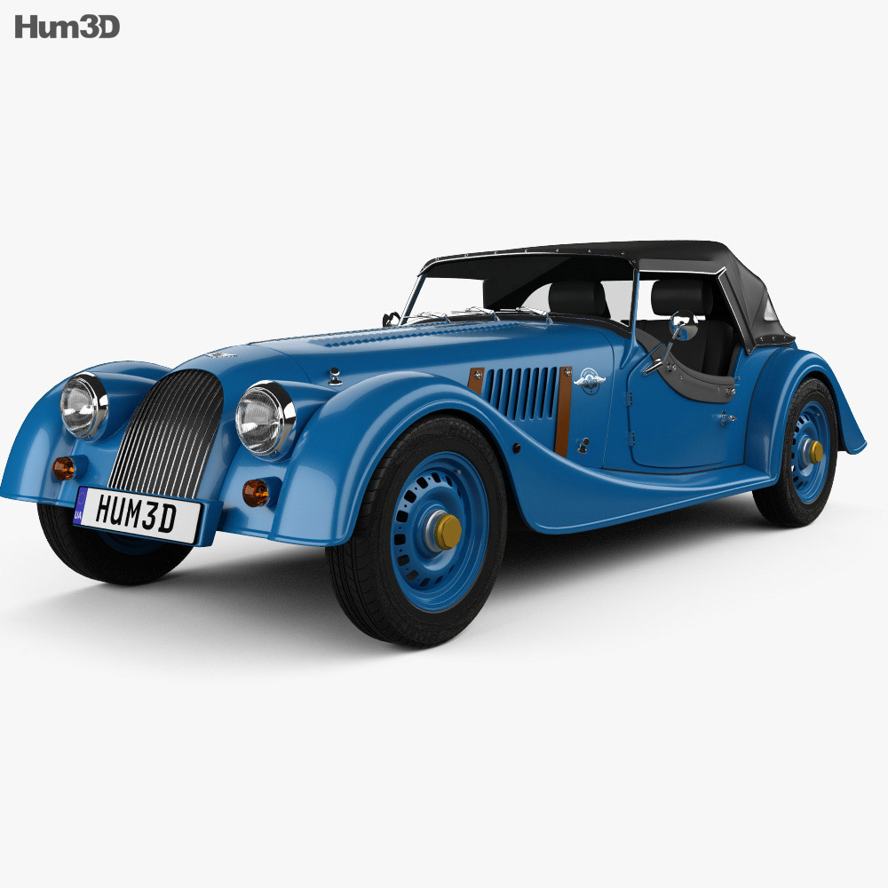 Morgan 4/4 80th Anniversary 2019 3D model - Download Sports car on ...
