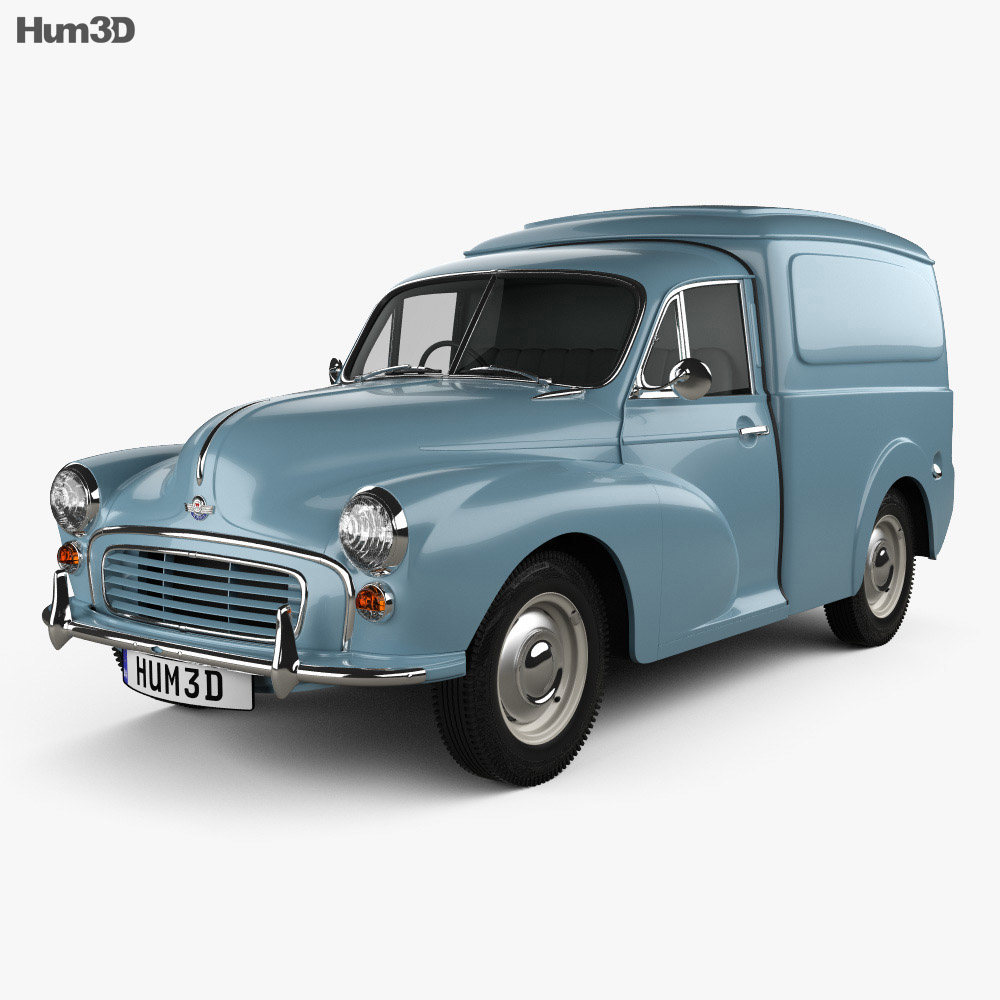 Morris Minor Van 1955 Modelo 3D - Descargar Van on 3DModels.org