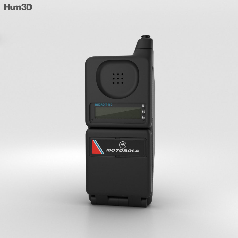 Teléfono Móvil Motorola MicroTAC 9800X Modelo 3D - Descargar Teléfonos ...