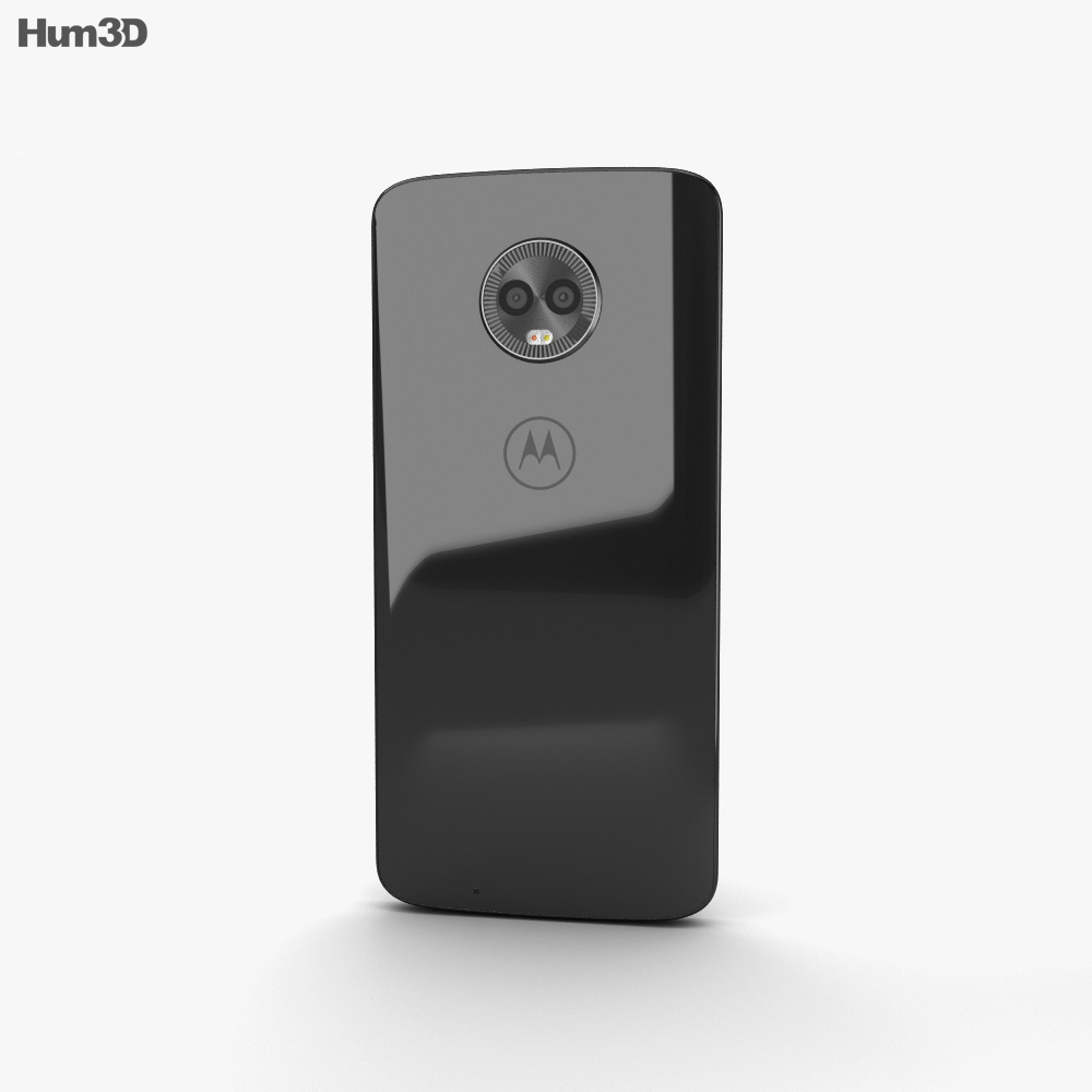 Motorola Moto G6 Black 3D model - Download Phones on 3DModels.org