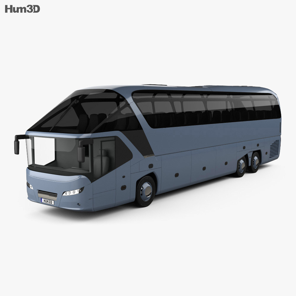 Neoplan Starliner SHD L bus 2006 3D model - Download Bus on 3DModels.org