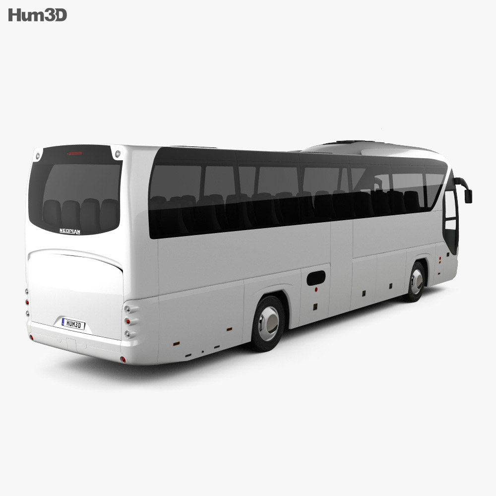 Neoplan Tourliner SHD bus 2007 3D model - Download Bus on 3DModels.org