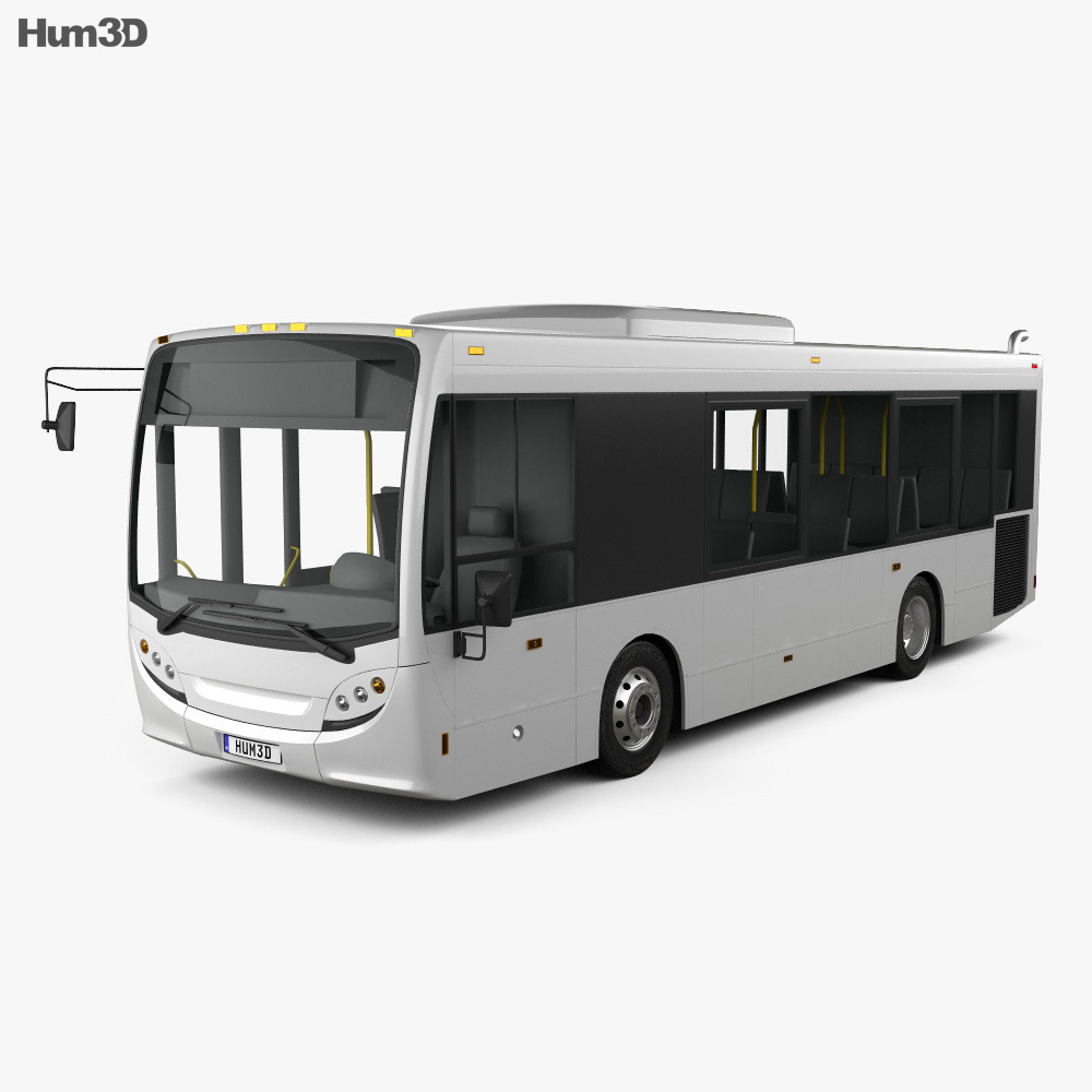 New Flyer MiDi bus 2016 3D model - Download Bus on 3DModels.org