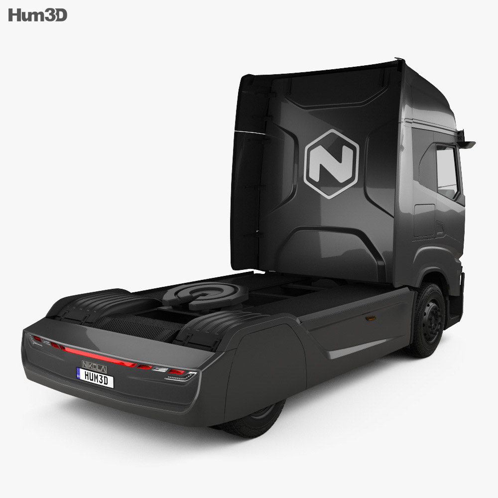 Nikola TRE Tractor Truck 2020 3D model - Download Truck on 3DModels.org