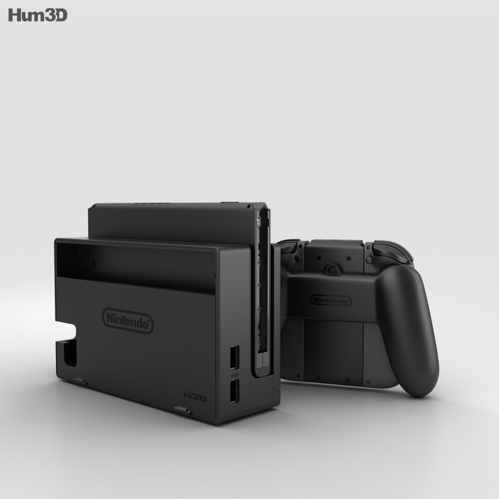 Nintendo Switch 3D model - Download Game Console on 3DModels.org