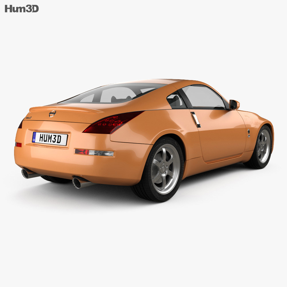 Nissan 350Z (Z33) 2009 3D model - Download Sports car on 3DModels.org