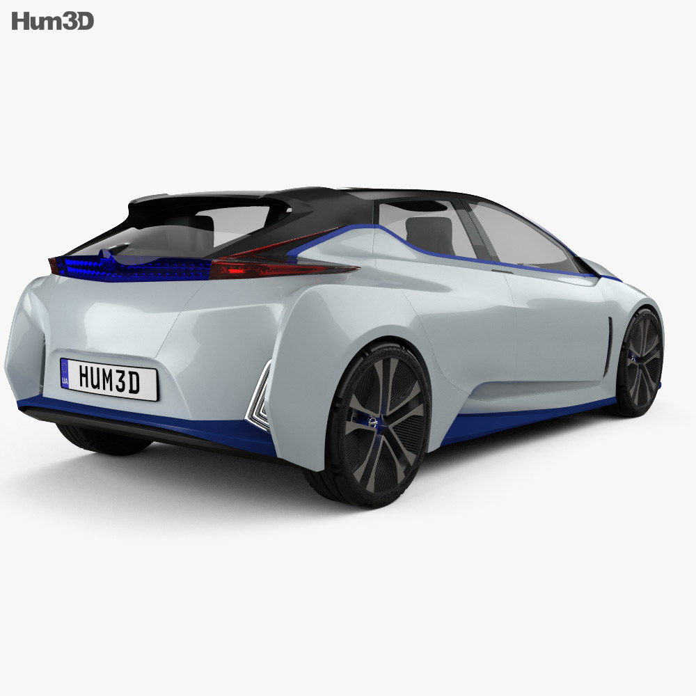 Nissan IDS 2016 3D model - Download Hatchback on 3DModels.org