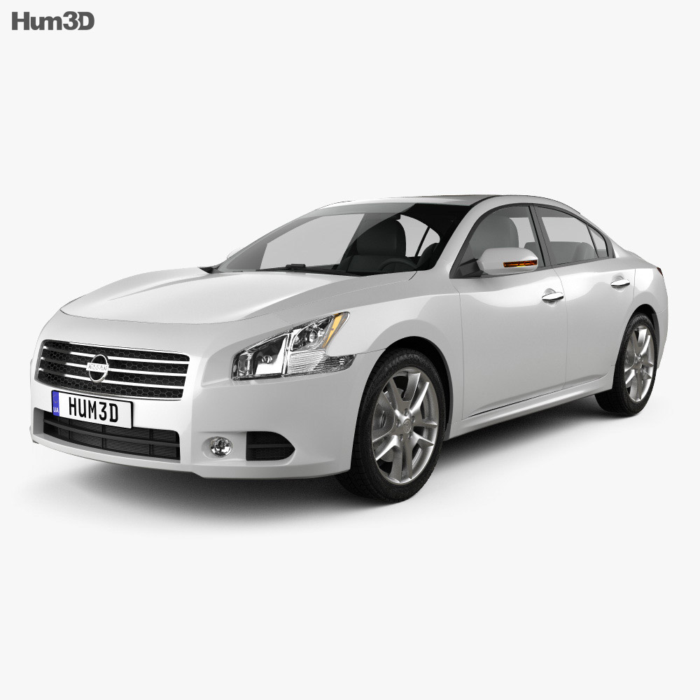 Nissan Maxima 2015 Modelo 3D - Descargar Sedan activado 3DModels.org