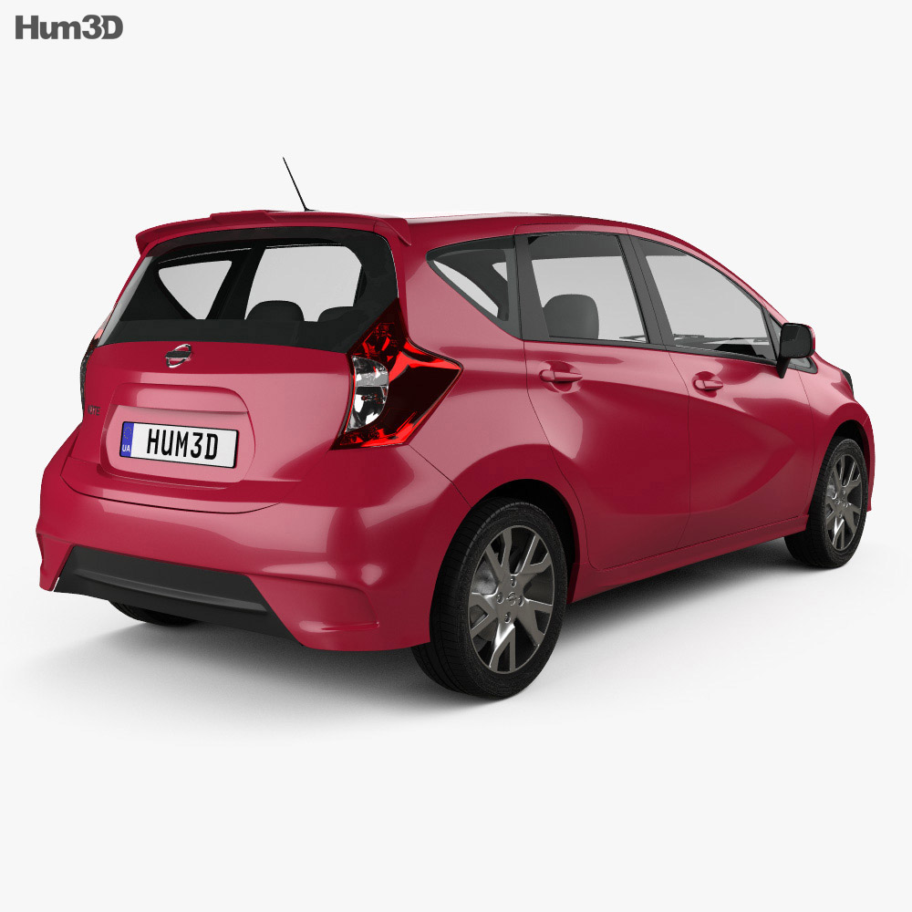 Nissan Note Dynamic 2016 3D model - Download Hatchback on 3DModels.org