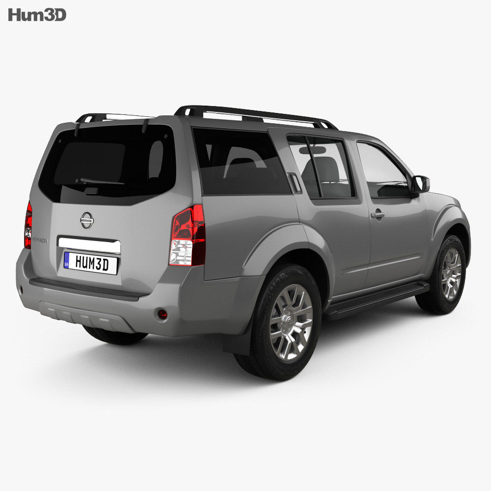 Nissan Pathfinder 2013 3D model - Download Crossover SUV on 3DModels.org