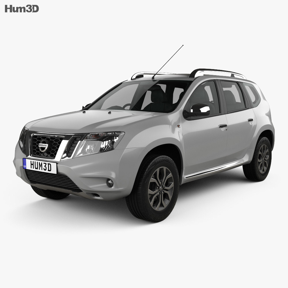 Nissan Terrano 2016 3D model - Download Crossover SUV on 3DModels.org
