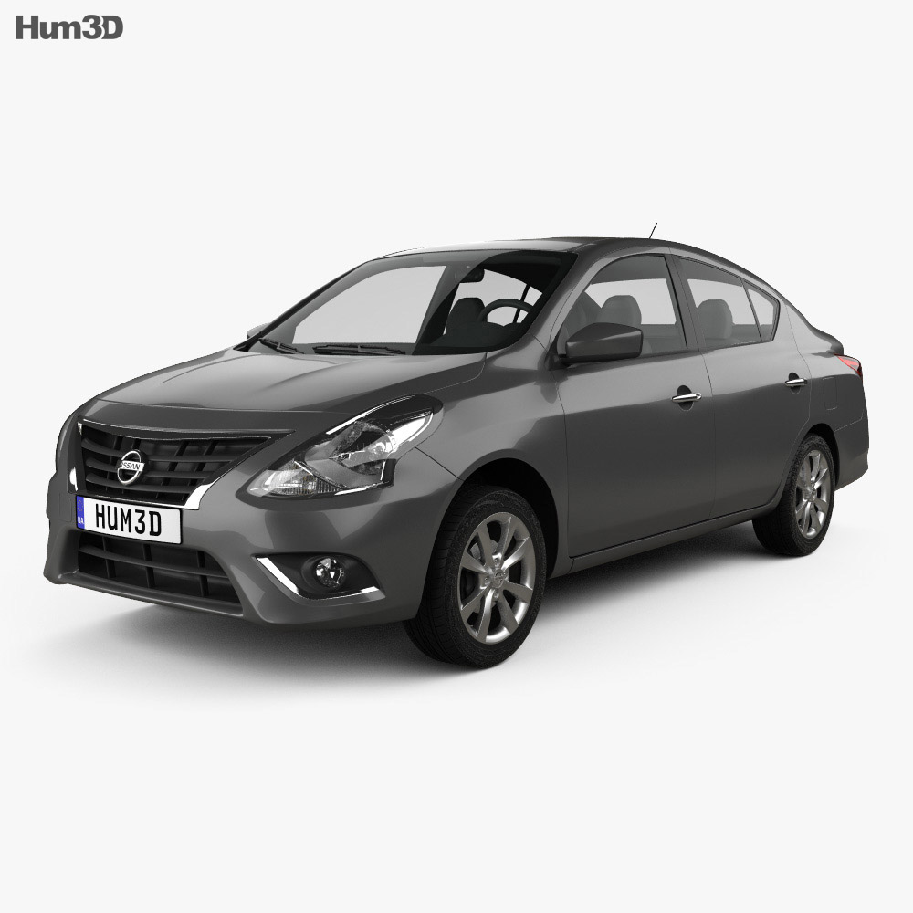 Nissan Versa Sense 2018 Modelo 3D - Descargar Sedan on 3DModels.org