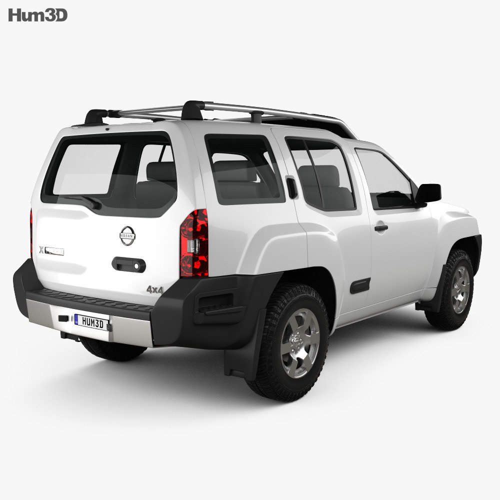 Nissan Xterra 2014 3D model - Download Crossover SUV on 3DModels.org