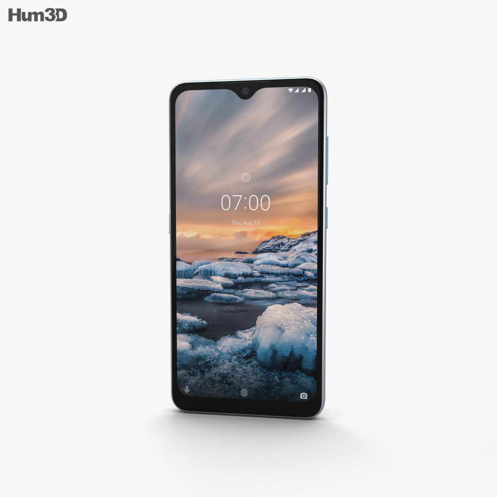 Nokia 7.2 Ice 3D model - Download Phones on 3DModels.org