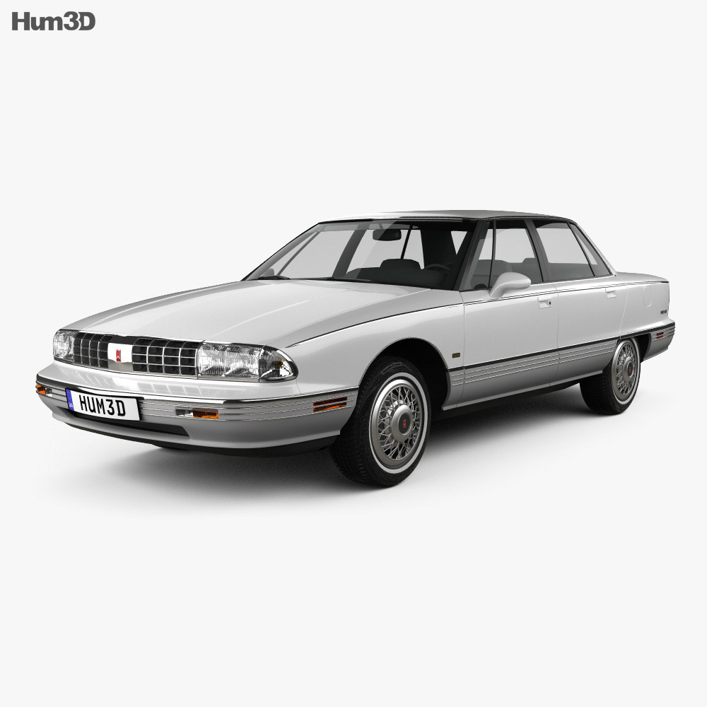 Oldsmobile 98 1996 3D model - Download Sedan on 3DModels.org