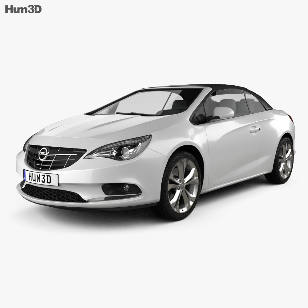 Opel Cascada (Cabrio) 2016 3D model - Download Sports car on 3DModels.org