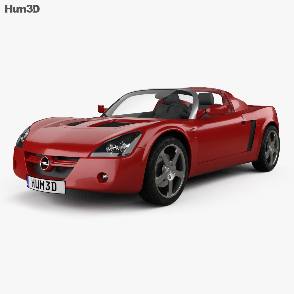 Opel Speedster 2005 3D модель - Скачать Sports car на 3DModels.org