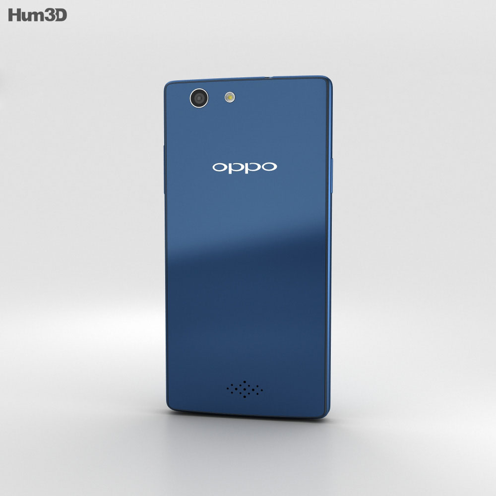 Oppo Neo 5 Blue 3D model - Download Phones on 3DModels.org