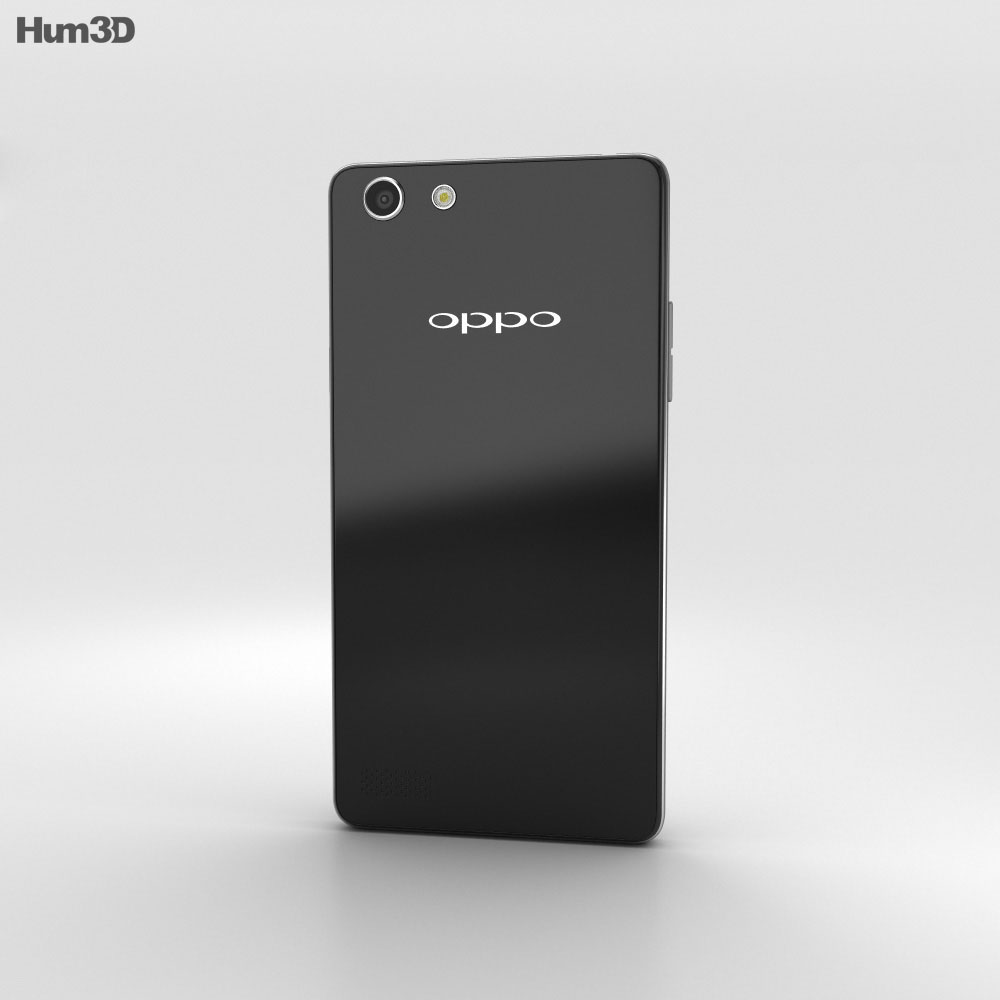 Oppo Neo 7 Black 3D model - Download Phones on 3DModels.org