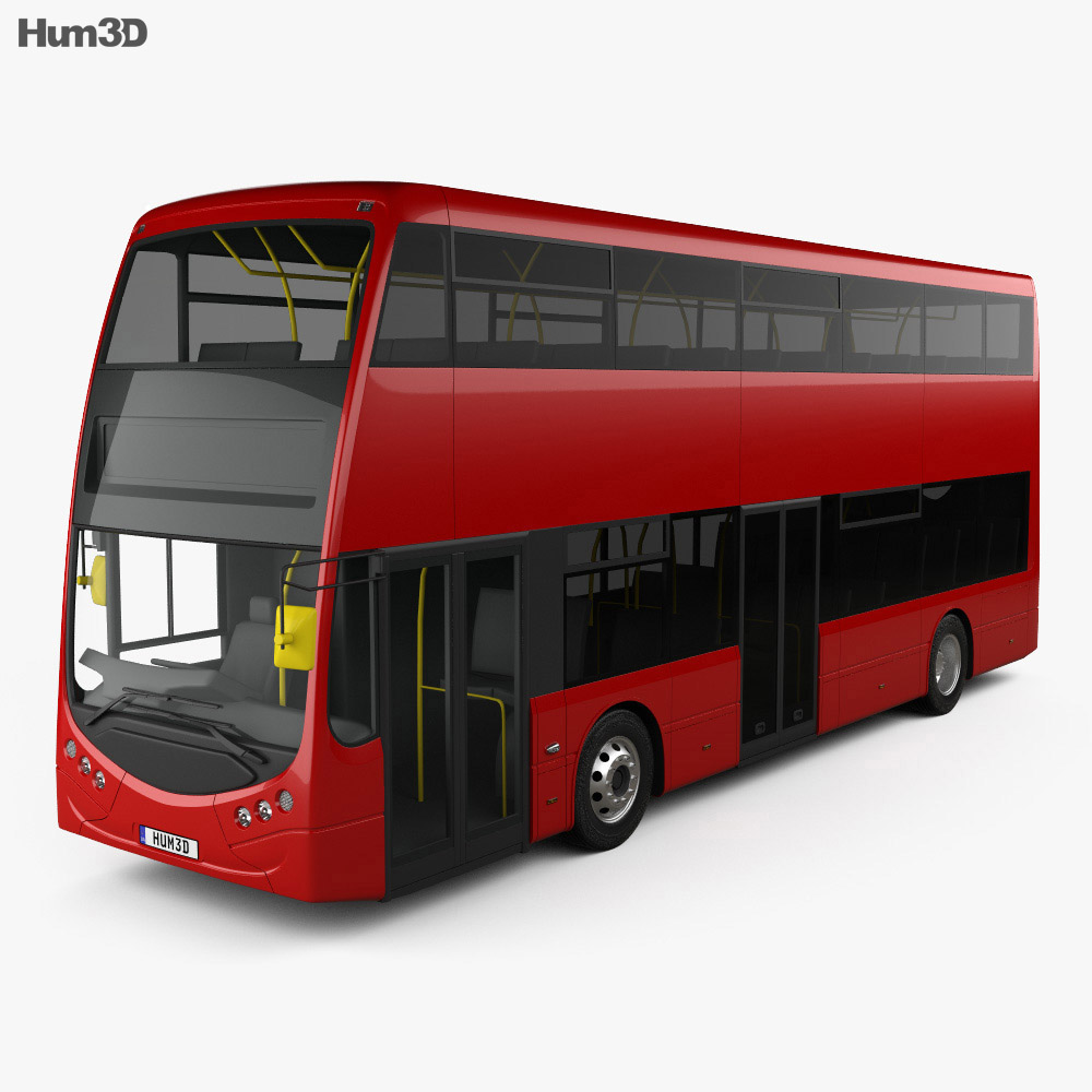 Optare MetroDecker バス 2014 3Dモデル - ダウンロード バス on 3DModels.org