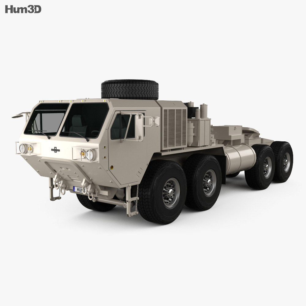Oshkosh HEMTT M983A4 Patriot Tractor Truck 2014 3D model - Download ...