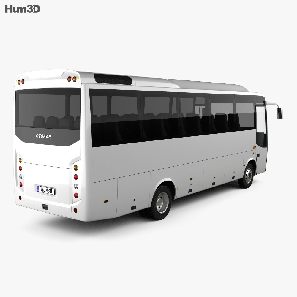 Otokar Navigo T bus 2017 3D model - Download Bus on 3DModels.org