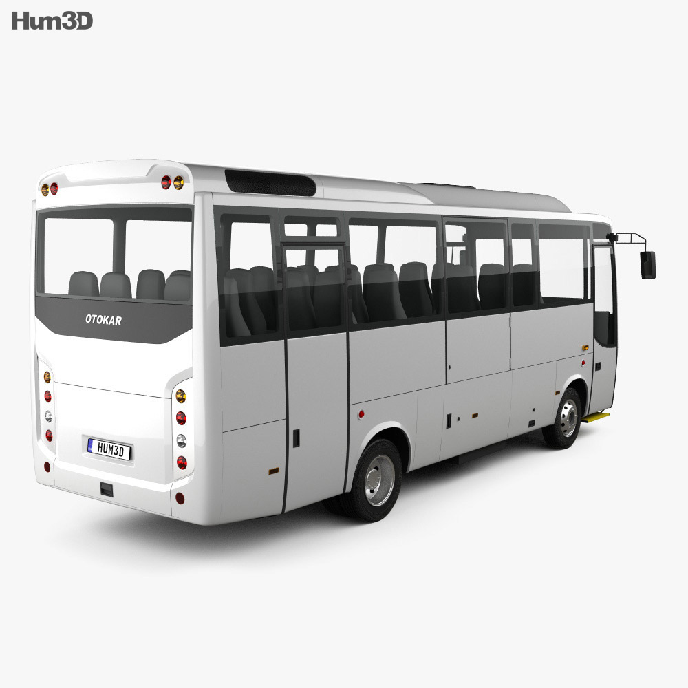 Otokar Navigo U bus 2017 3D model - Download Bus on 3DModels.org