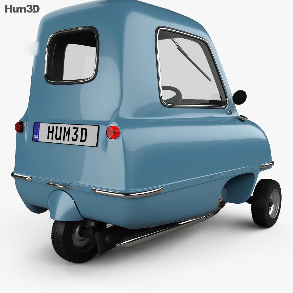 Peel P50 1963 Modelo 3D - Descargar Sports car activado 3DModels.org