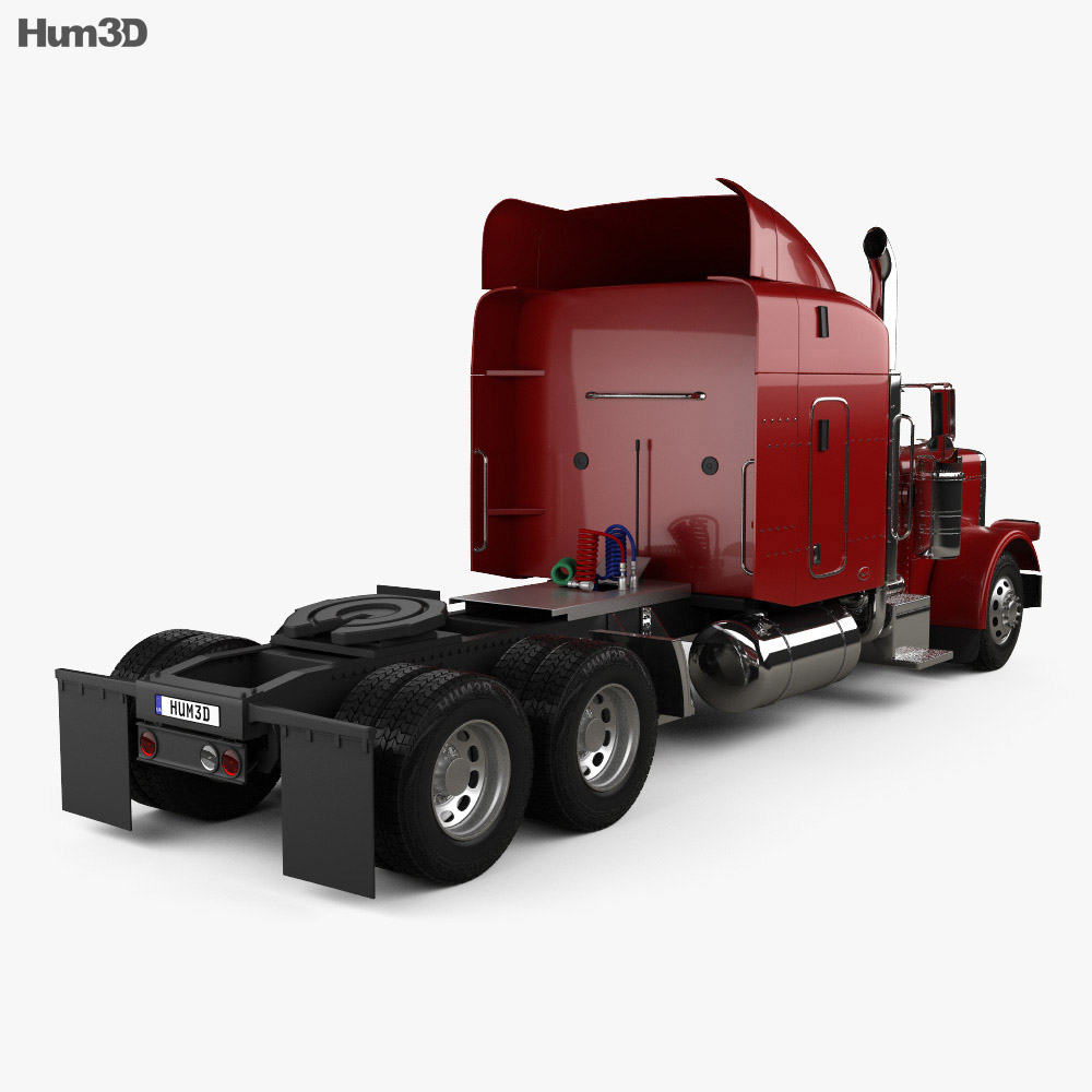 Peterbilt 389 Tractor Truck 2015 3D model - Download Truck on 3DModels.org
