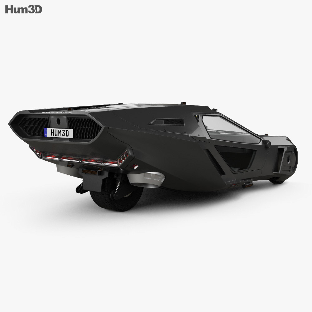 Vehículo de Blade Runner 2049 Modelo 3D - Descargar Sports car activado ...