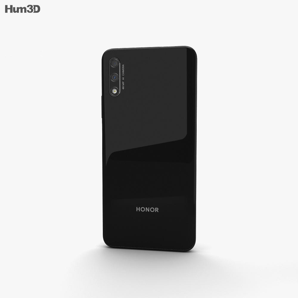 Honor 9X Magic Night Black 3D model - Download Phones on 3DModels.org