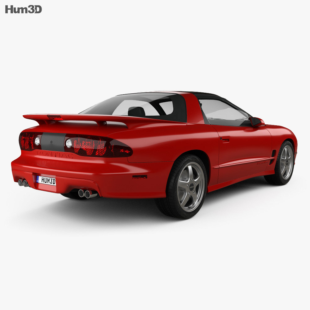 Pontiac Firebird Trans Am 2002 3D model - Download Sports car on ...