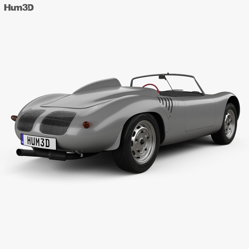 Porsche 718 1959 3D model - Download Sports car on 3DModels.org