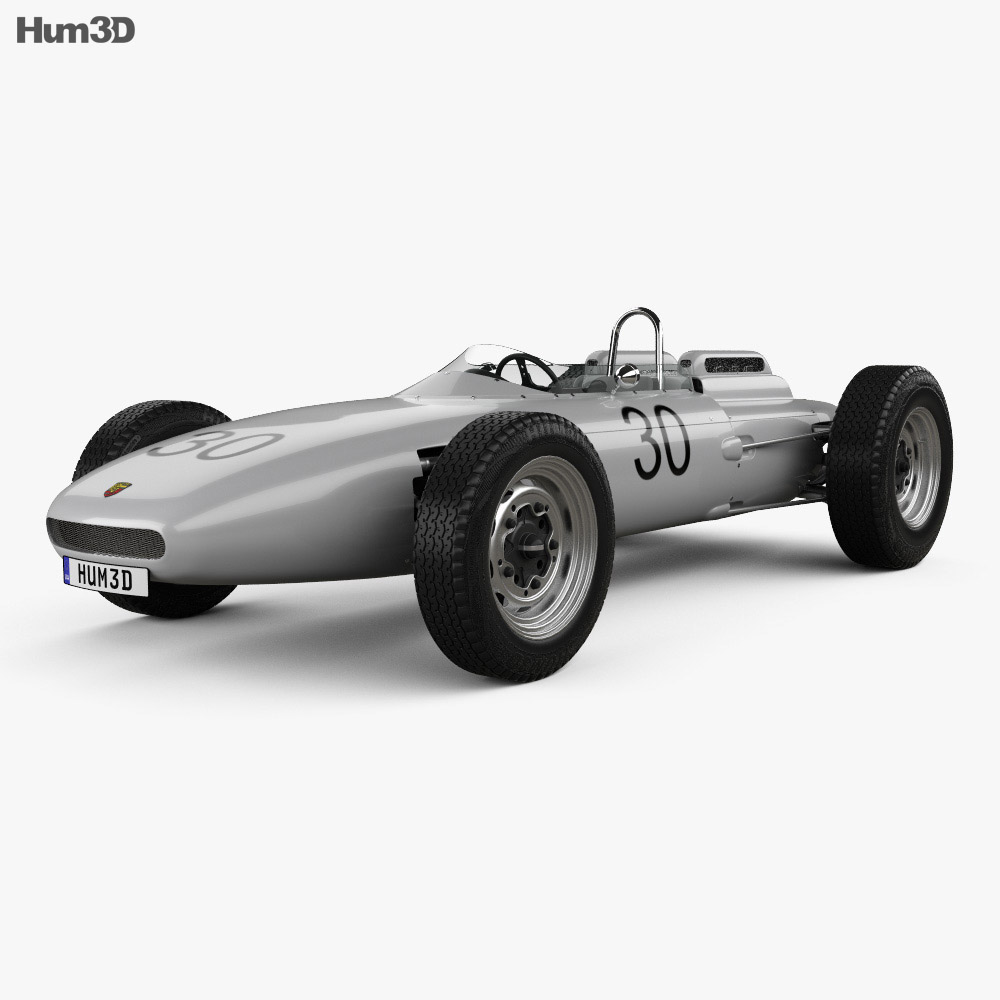 Porsche 804 Coche de Carreras 1962 Modelo 3D - Descargar Sports car ...