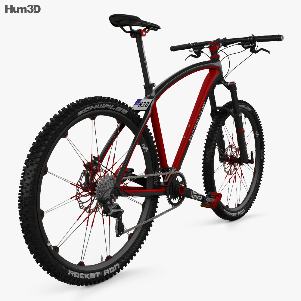 Porsche Bike RX 2016 3D model - Download 2015-2019 on 3DModels.org