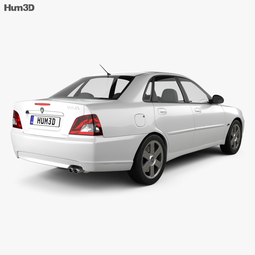 Proton Waja (Impian) 2013 3D model - Download Sedan on 3DModels.org